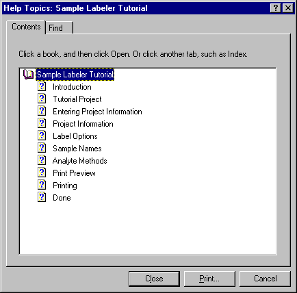 GroundwaterSoftware.com - Sample Labeler: A sample container labeling ...