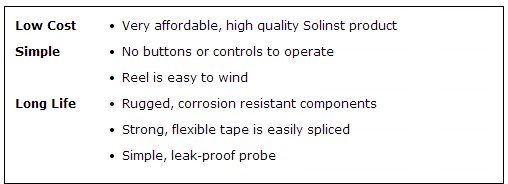 GroundwaterSoftware.com - Solinst 101 water level meter